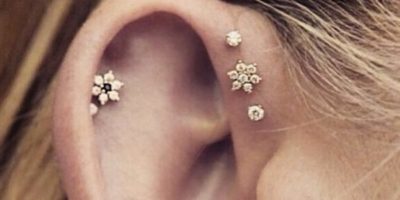 Piercing orecchio: tutte le tipologie. Tempi di guarigione, cura e foto