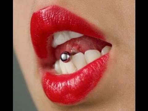 Piercing lingua: come si cura e come si tiene
