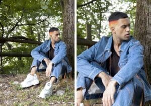 Mahmood sfoggia i capelli bicolore per l'uscita del nuovo singolo ...