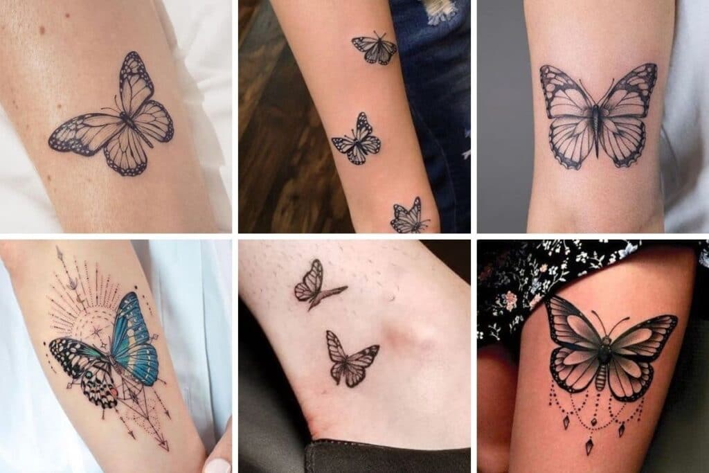 Tatuaggio farfalla: significato, 3D e foto - CapelliStyle