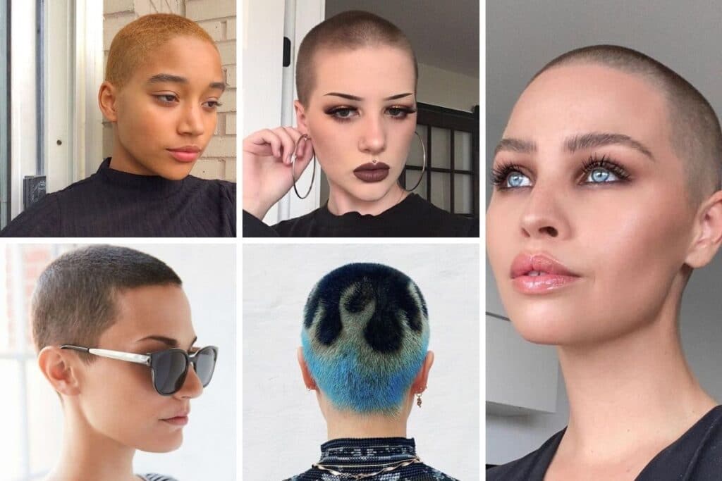 Capelli rasati da donna: tutti i modi per valorizzare questo taglio ...