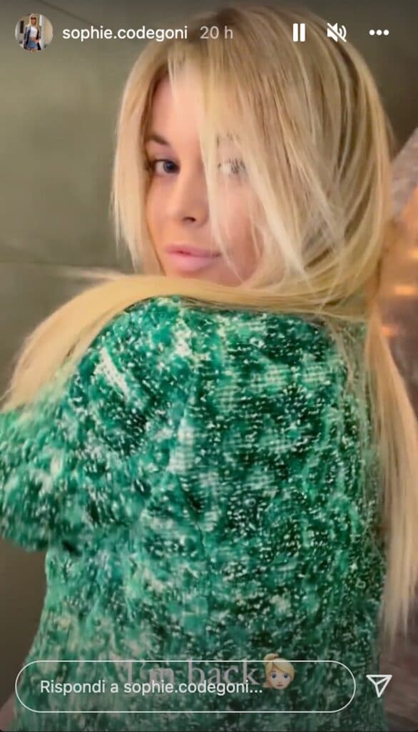 Sophie Codegoni, dopo il GF Vip dal parrucchiere: taglio e colore