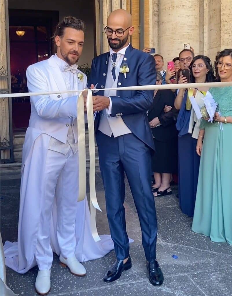 Valerio Scanu si è sposato: il look del cantante per il matrimonio