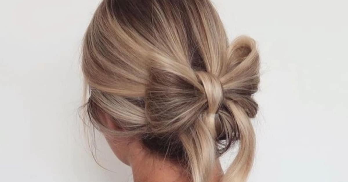 Chignon a fiocco: lo stile preppy