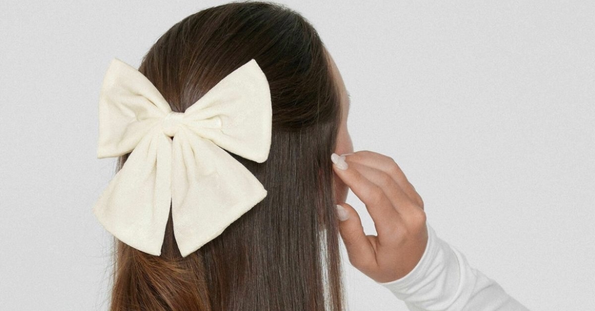 Fermaglio fiocco capelli: l'accessorio che ha conquistato tutti