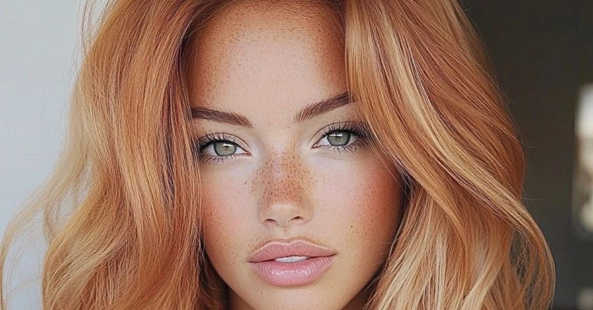 Copper apricot: facile da realizzare su una base chiara