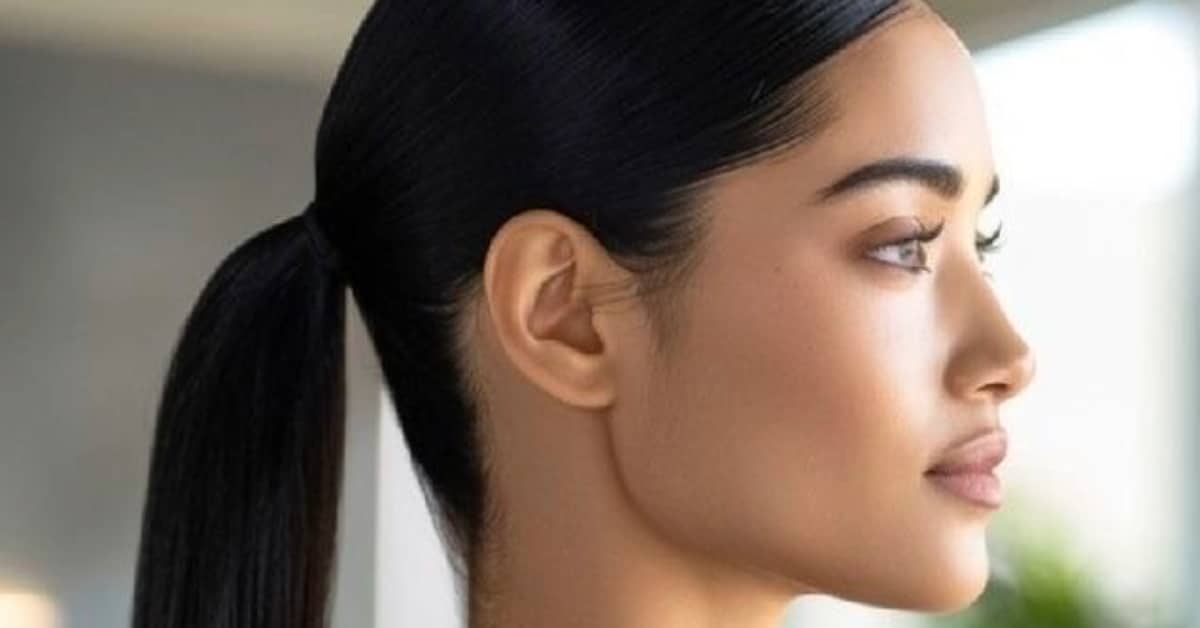 Coda bassa: un raccolto molto semplice e chic